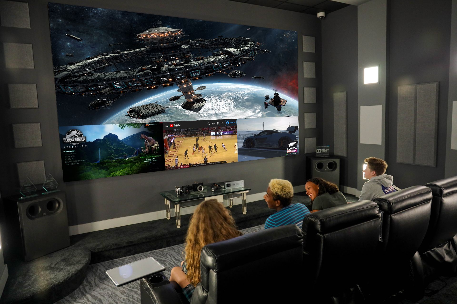 Squad Wall - Ultimate Shared Home Entertainment